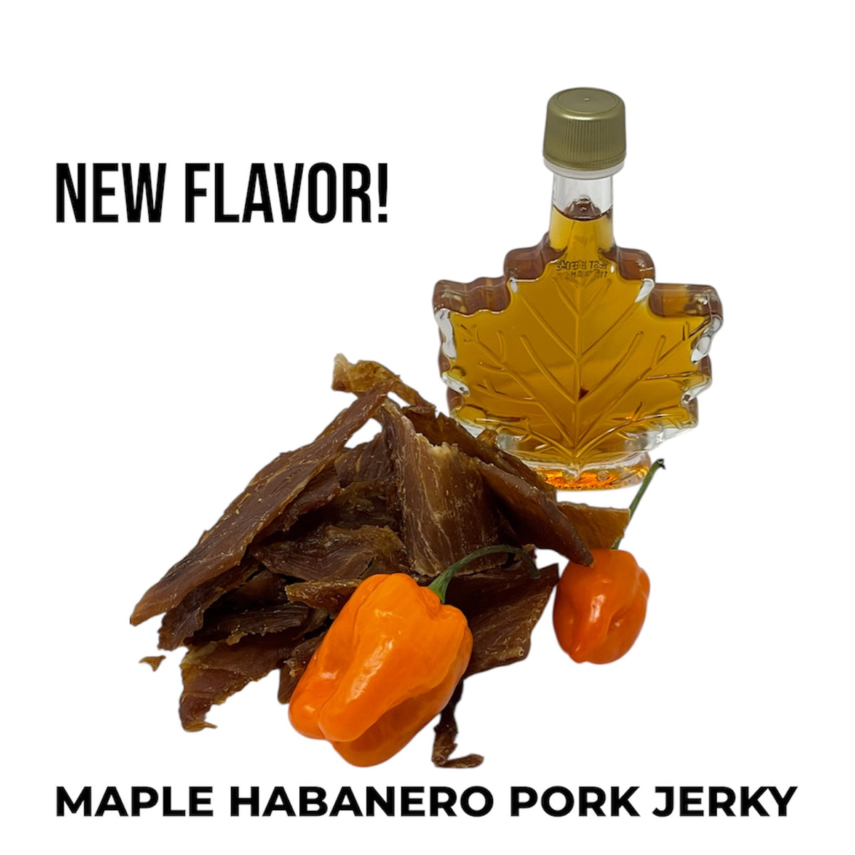 Rosie's Pork Jerky - Maple Habanero Flavor – Rosie's Vermont Beef Jerky