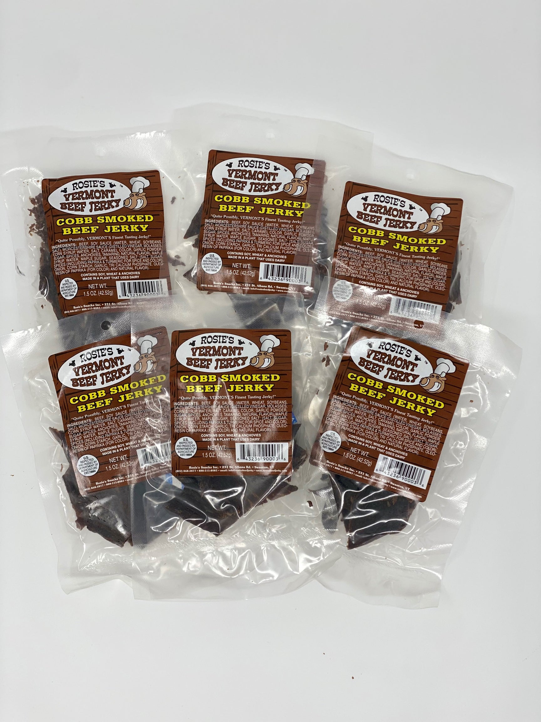 Rosie's Vermont Beef Jerky - Cobb Smoked Flavor