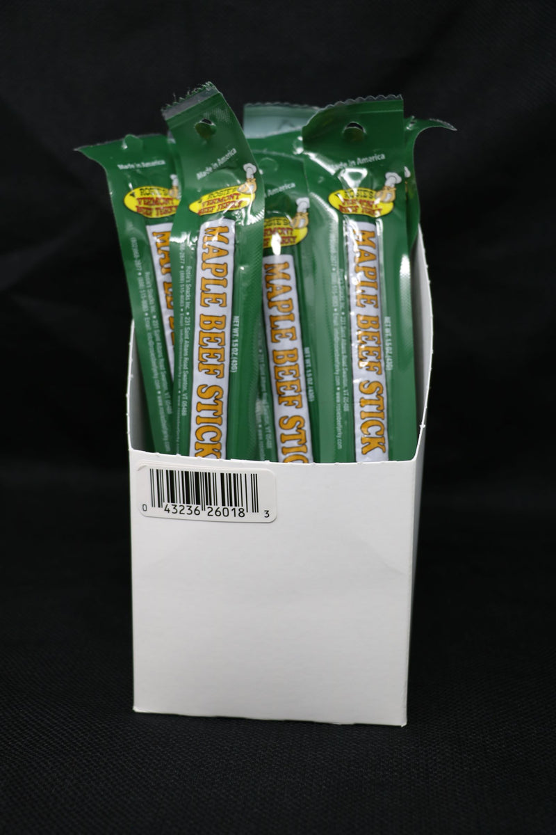 Rosie's Snack Sticks - Maple Flavor – Rosie's Vermont Beef Jerky