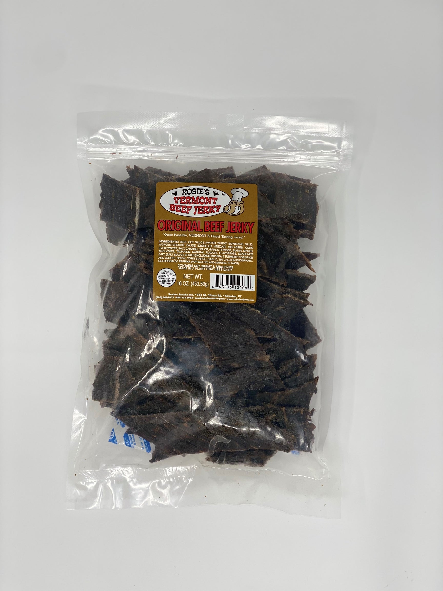 Rosie's Vermont Beef Jerky - Original Flavor