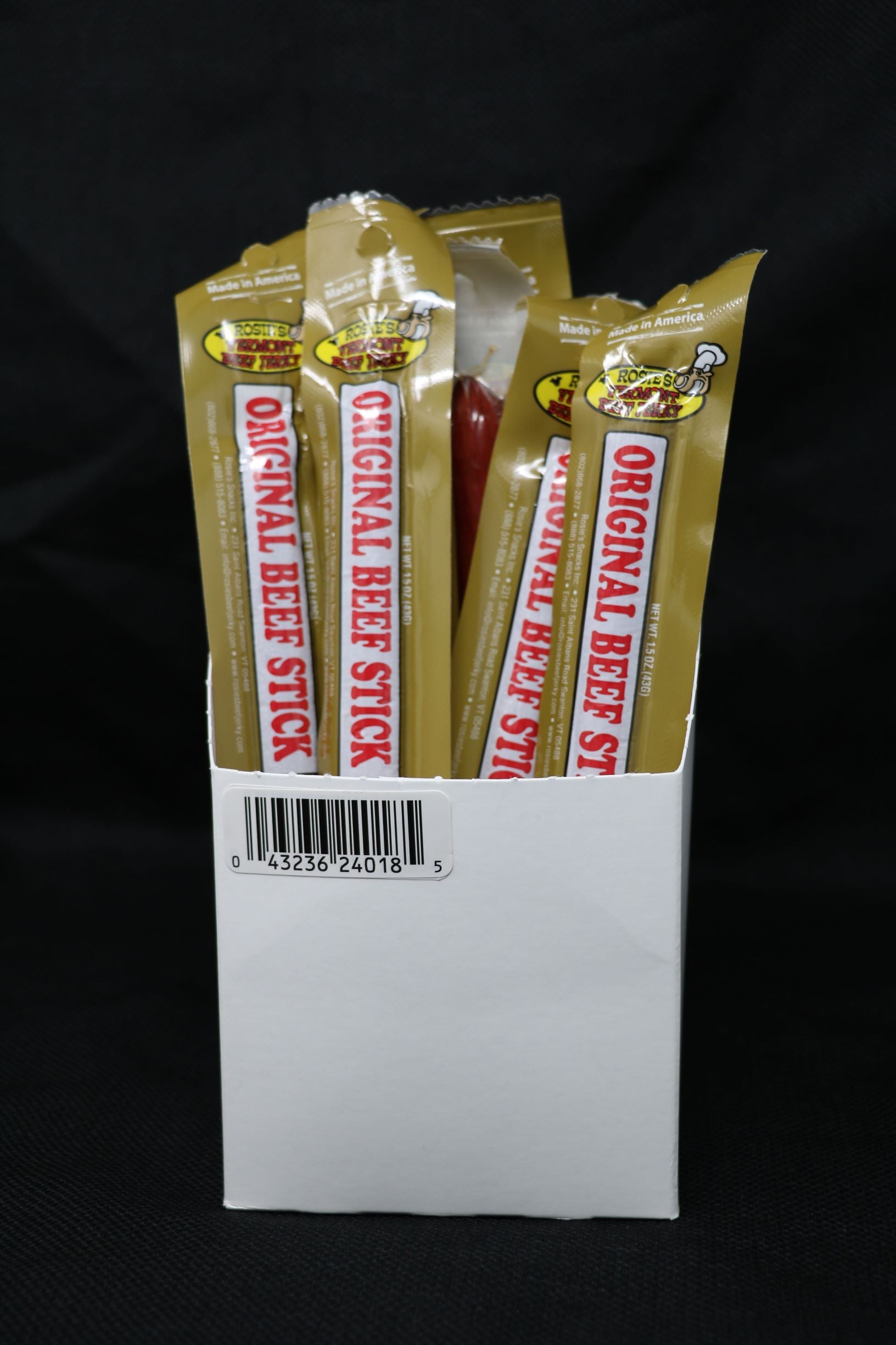 Rosie's Snack Sticks - Original Flavor – Rosie's Vermont Beef Jerky